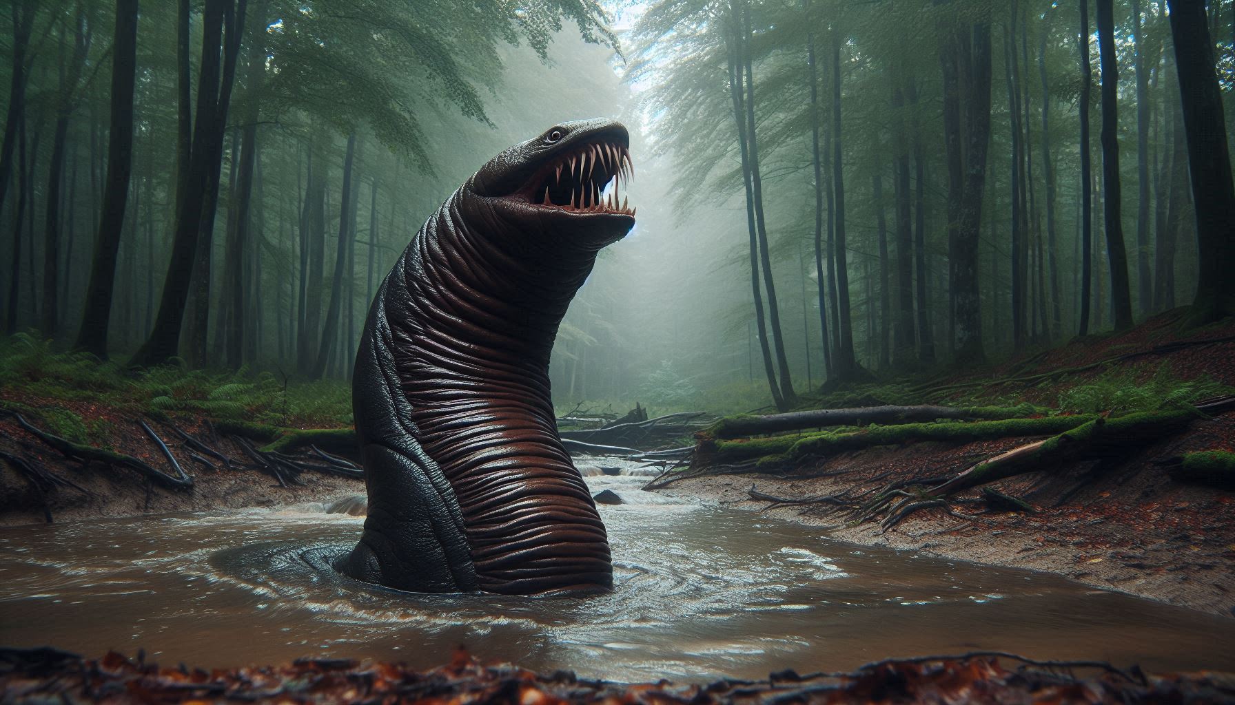 The Giant Leech of Murphy North Carolina - Spooky Appalachia